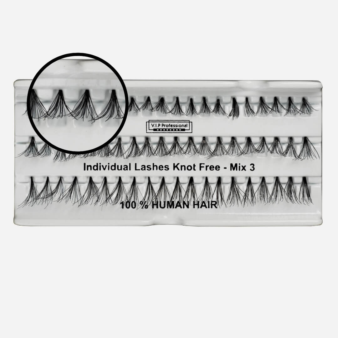 Gene False Individual Lashes Knot Free - Mix 3 Vip Professional